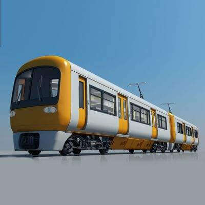 Train - 3D Model by Giimann