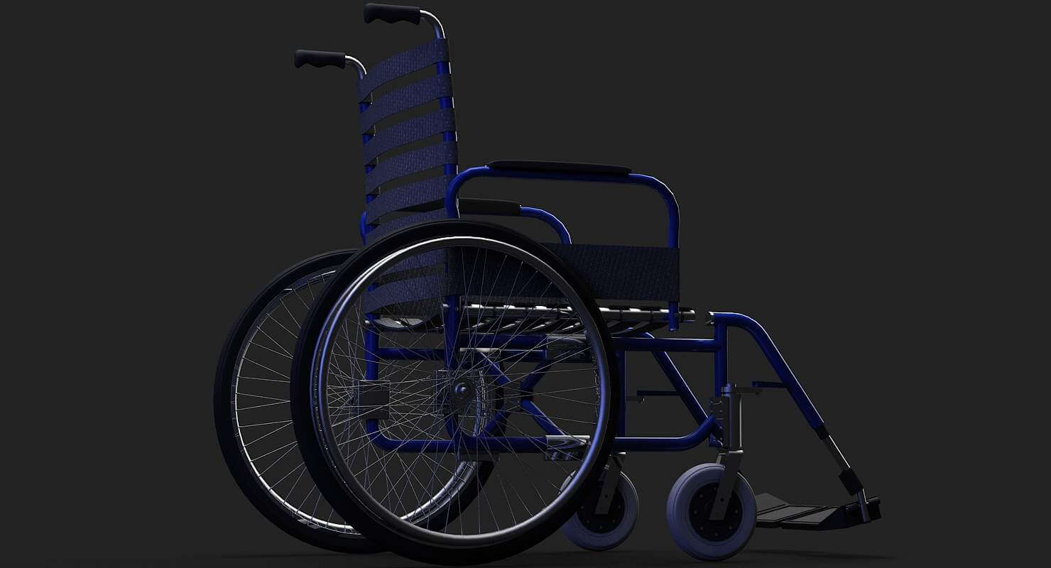 Wheelchair - 3D Model by Giimann