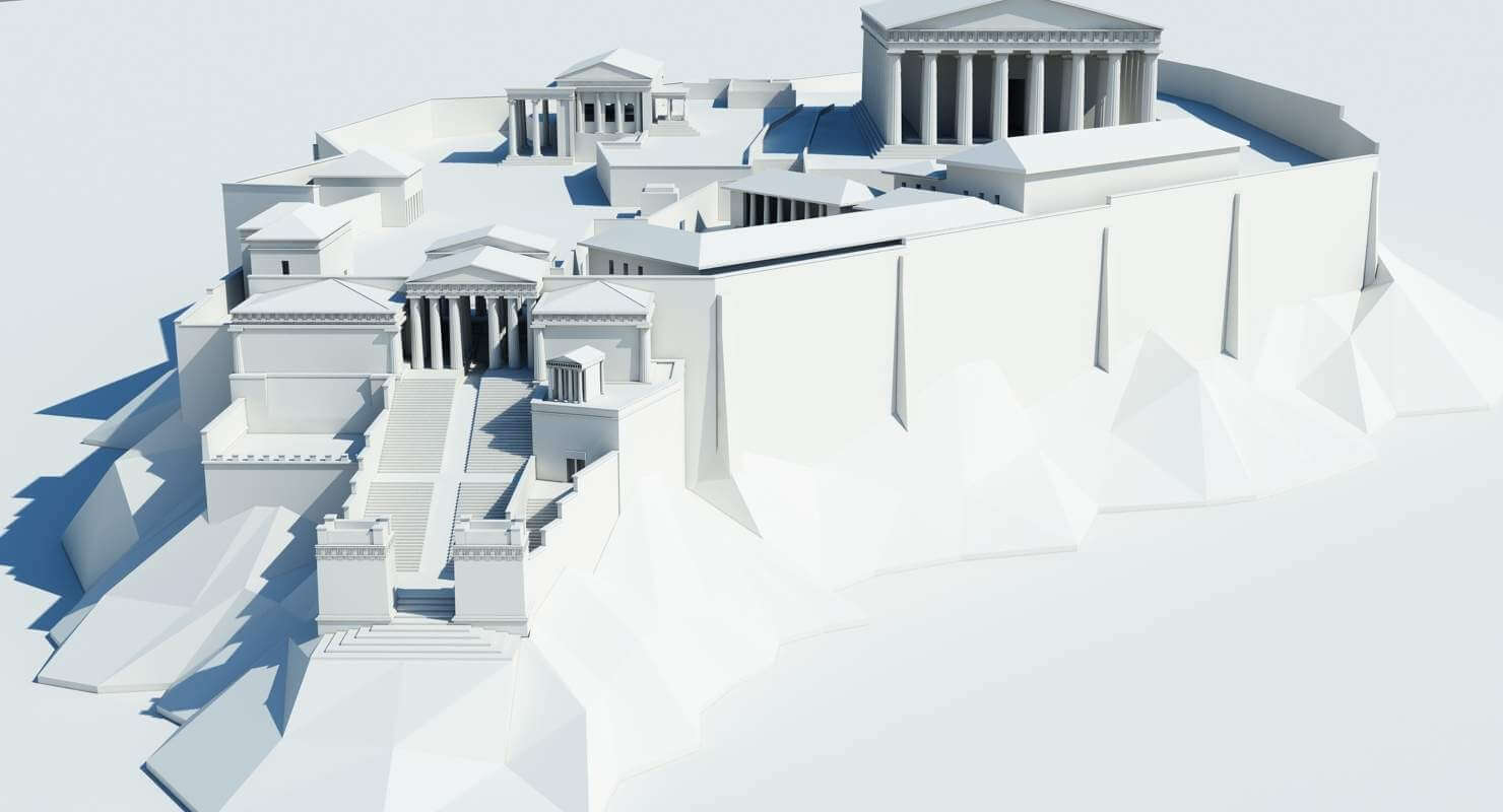 Acropolis - 3D Model by Giimann