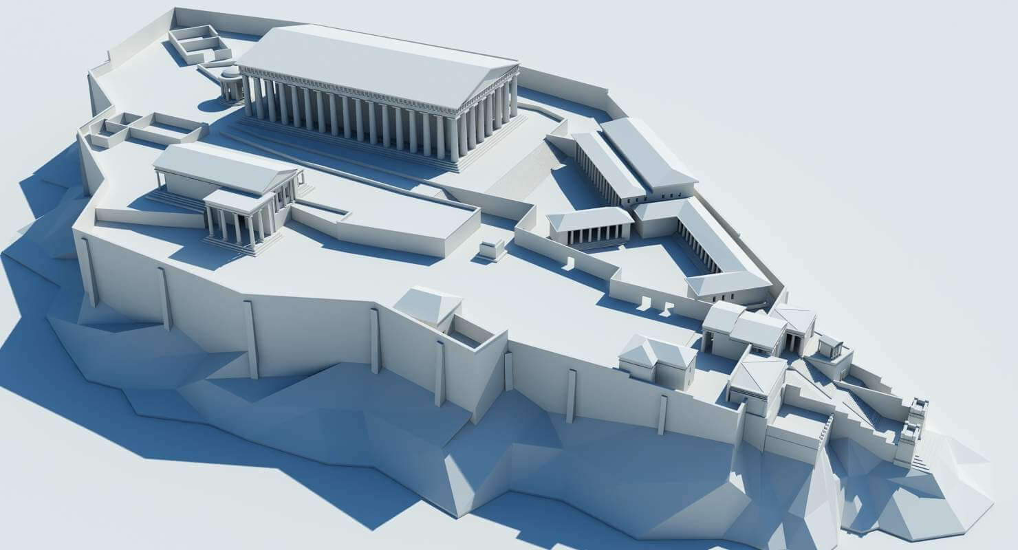Acropolis - 3D Model by Giimann