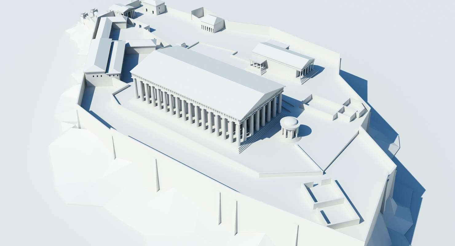 Acropolis - 3D Model by Giimann