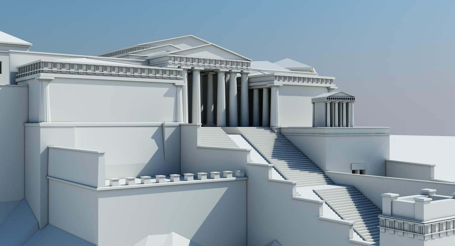 Acropolis - 3D Model by Giimann