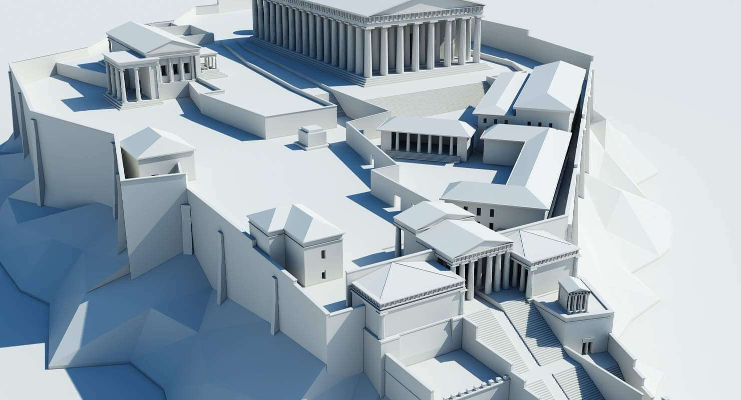 Acropolis - 3D Model by Giimann