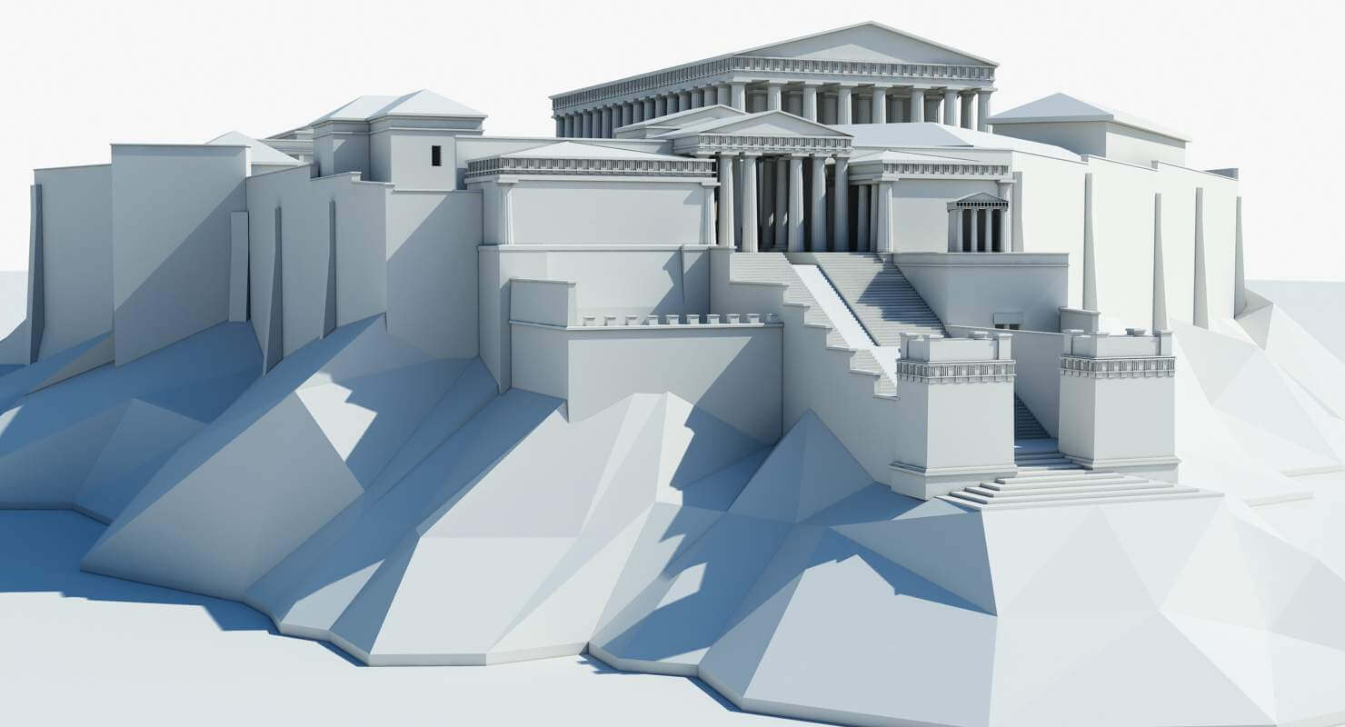 Acropolis - 3D Model by Giimann