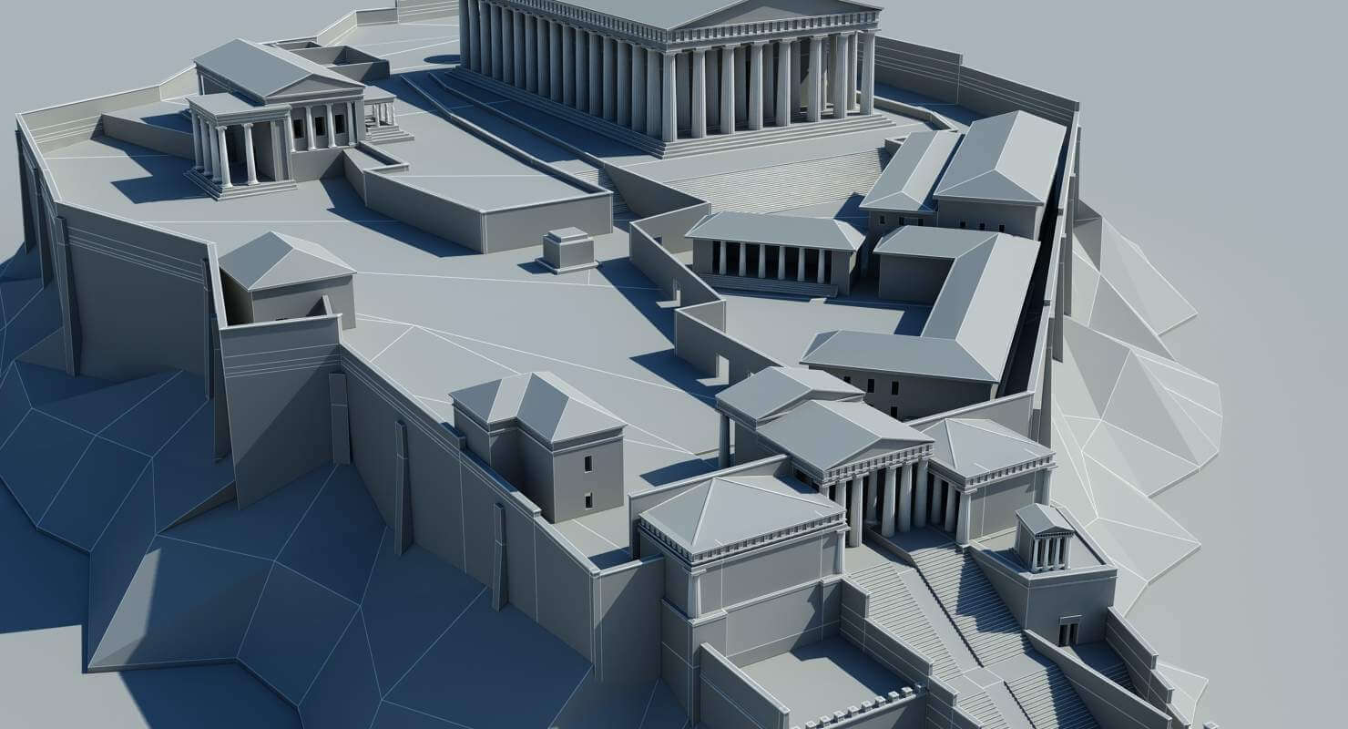 Acropolis - 3D Model by Giimann