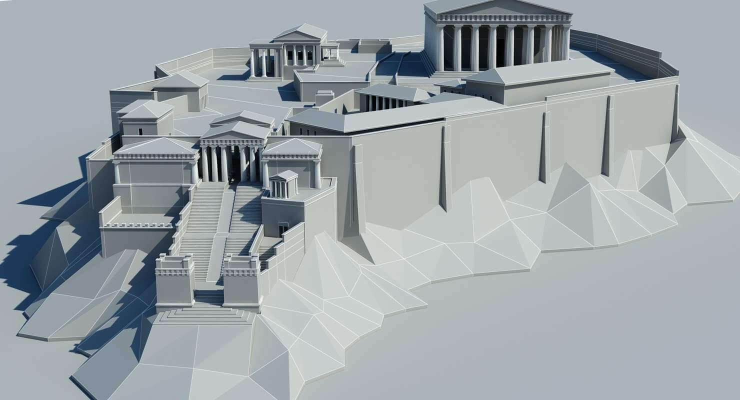 Acropolis - 3D Model by Giimann