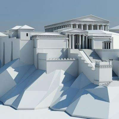 Acropolis - 3D Model by Giimann