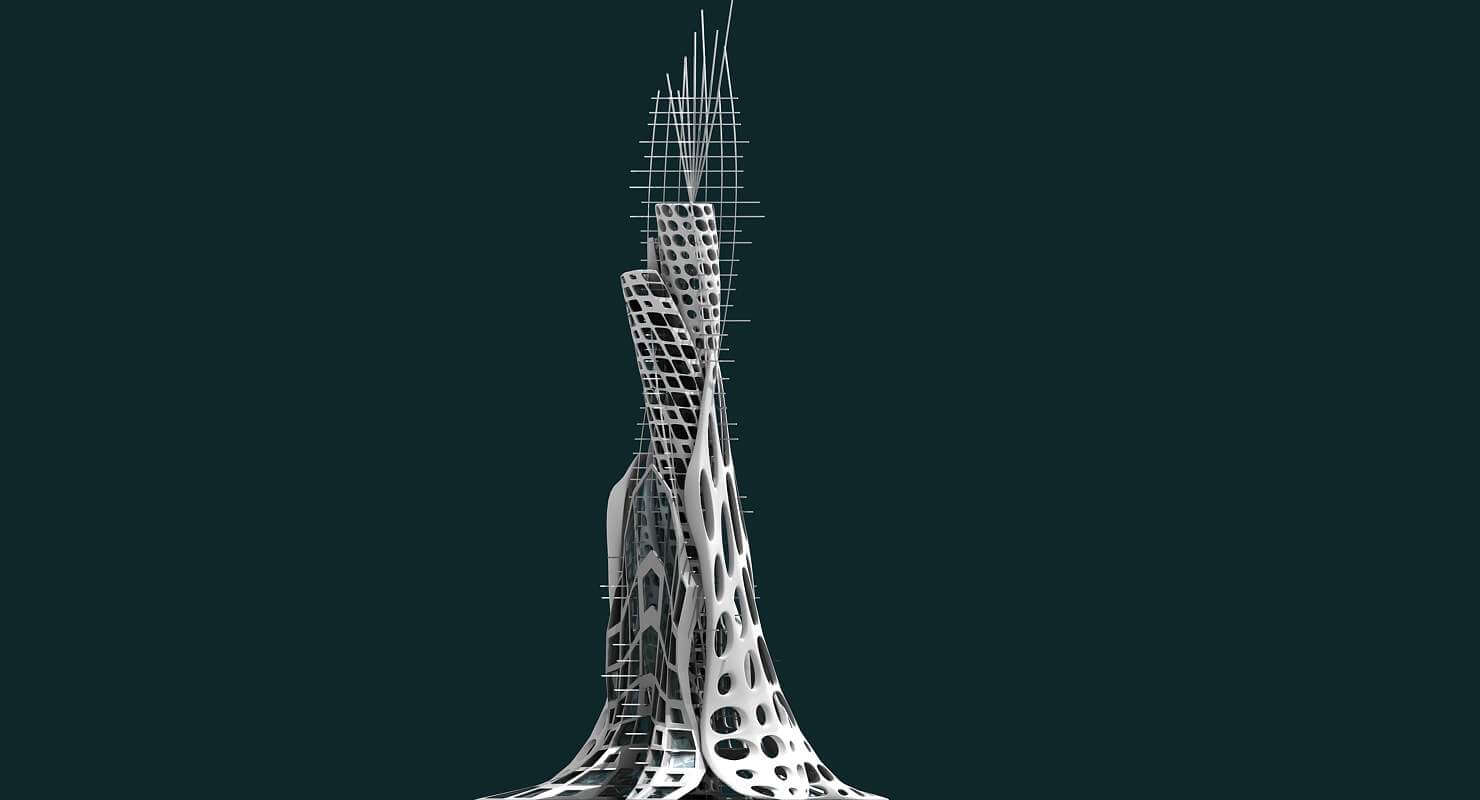Architectural Structure - 3D Model by Giimann