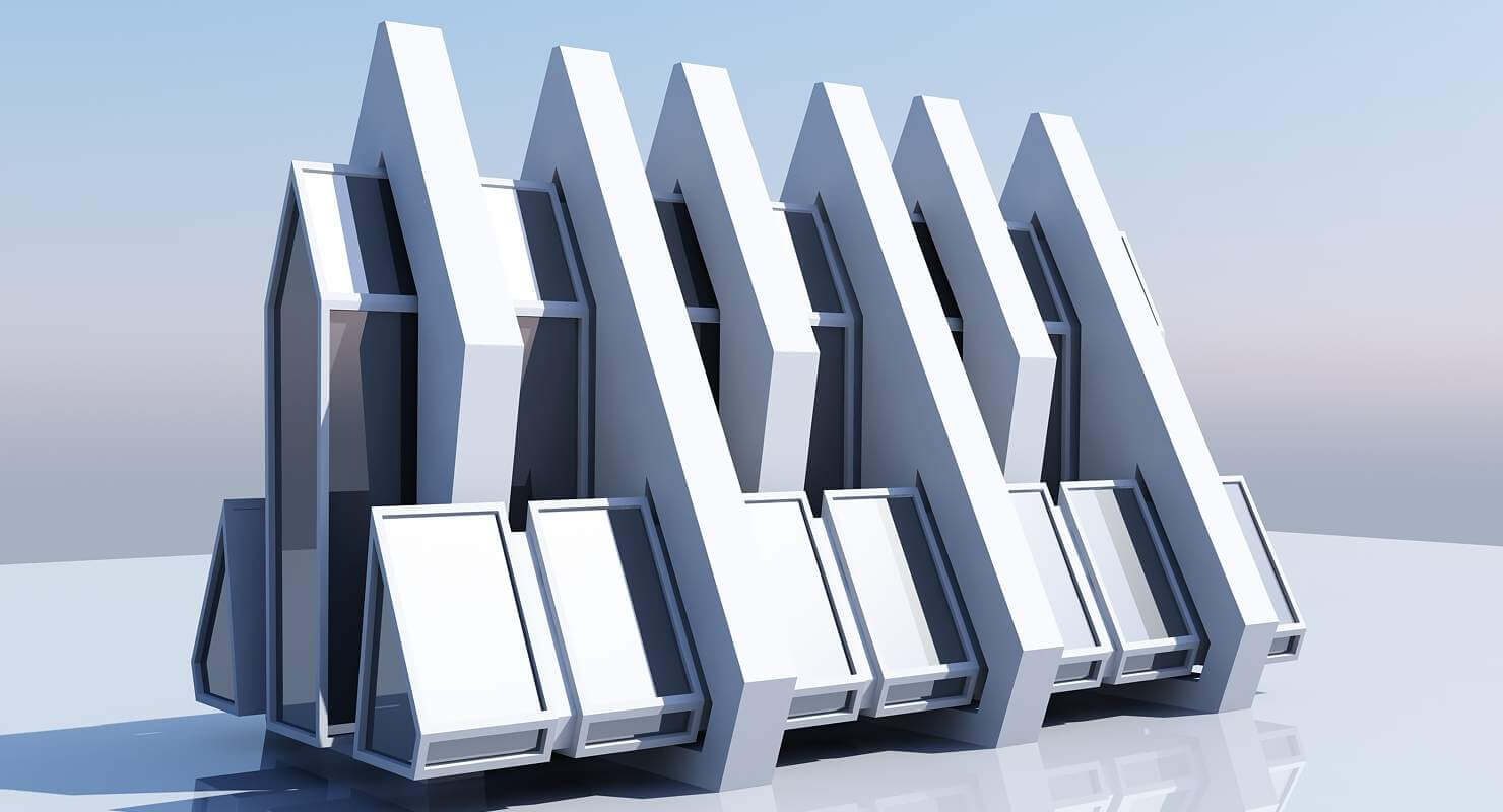 Architectural Structure - 3D Model by Giimann