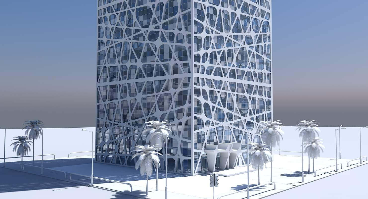 Architectural Structure - 3D Model by Giimann