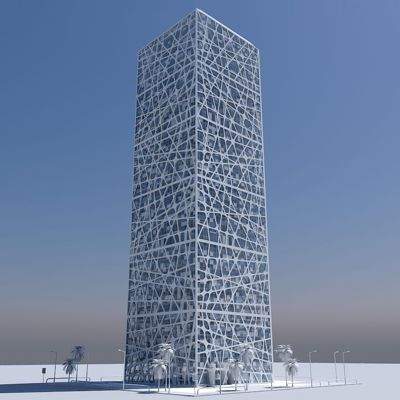 Architectural Structure - 3D Model by Giimann