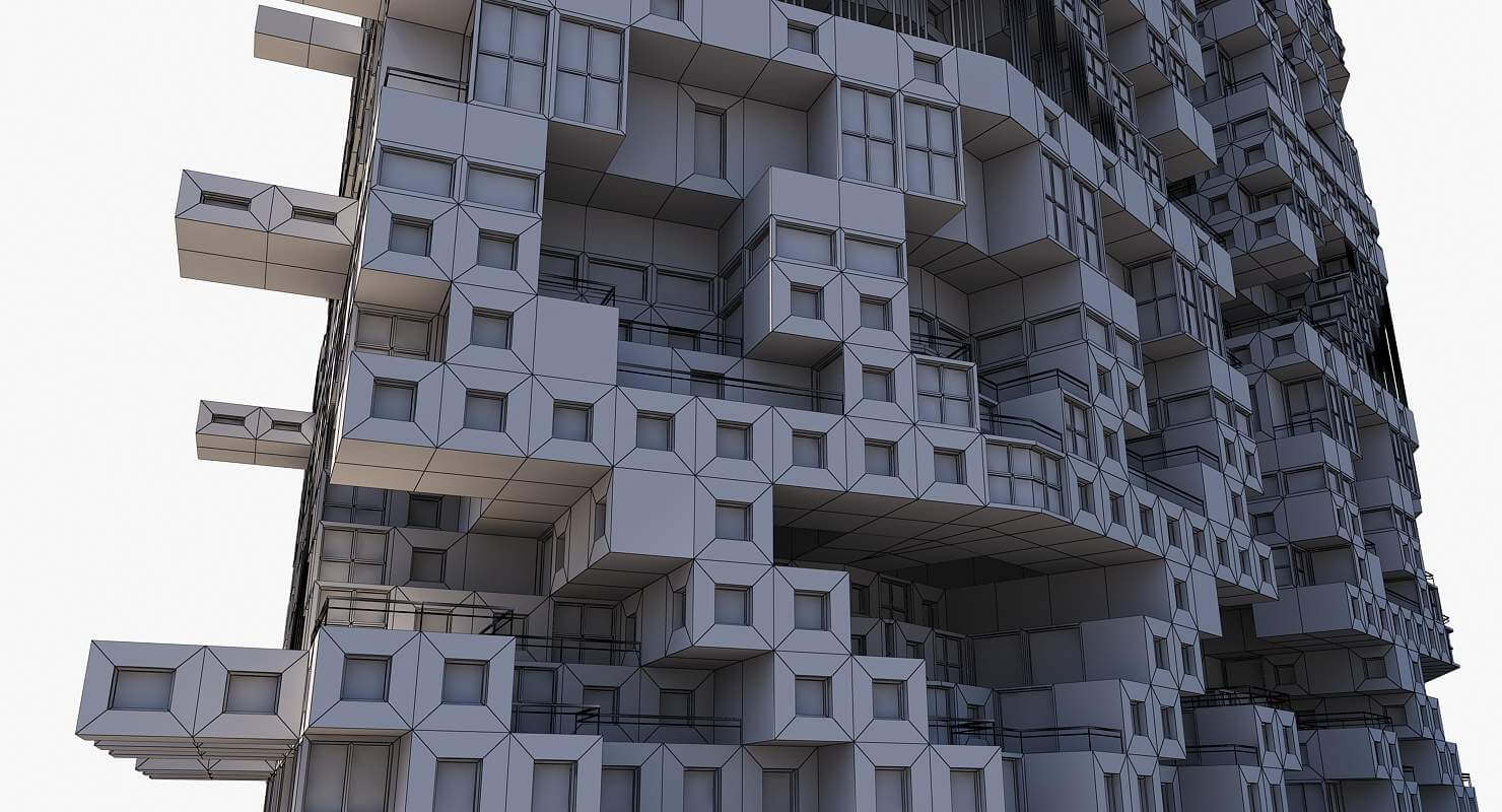 Architectural Structure - 3D Model by Giimann