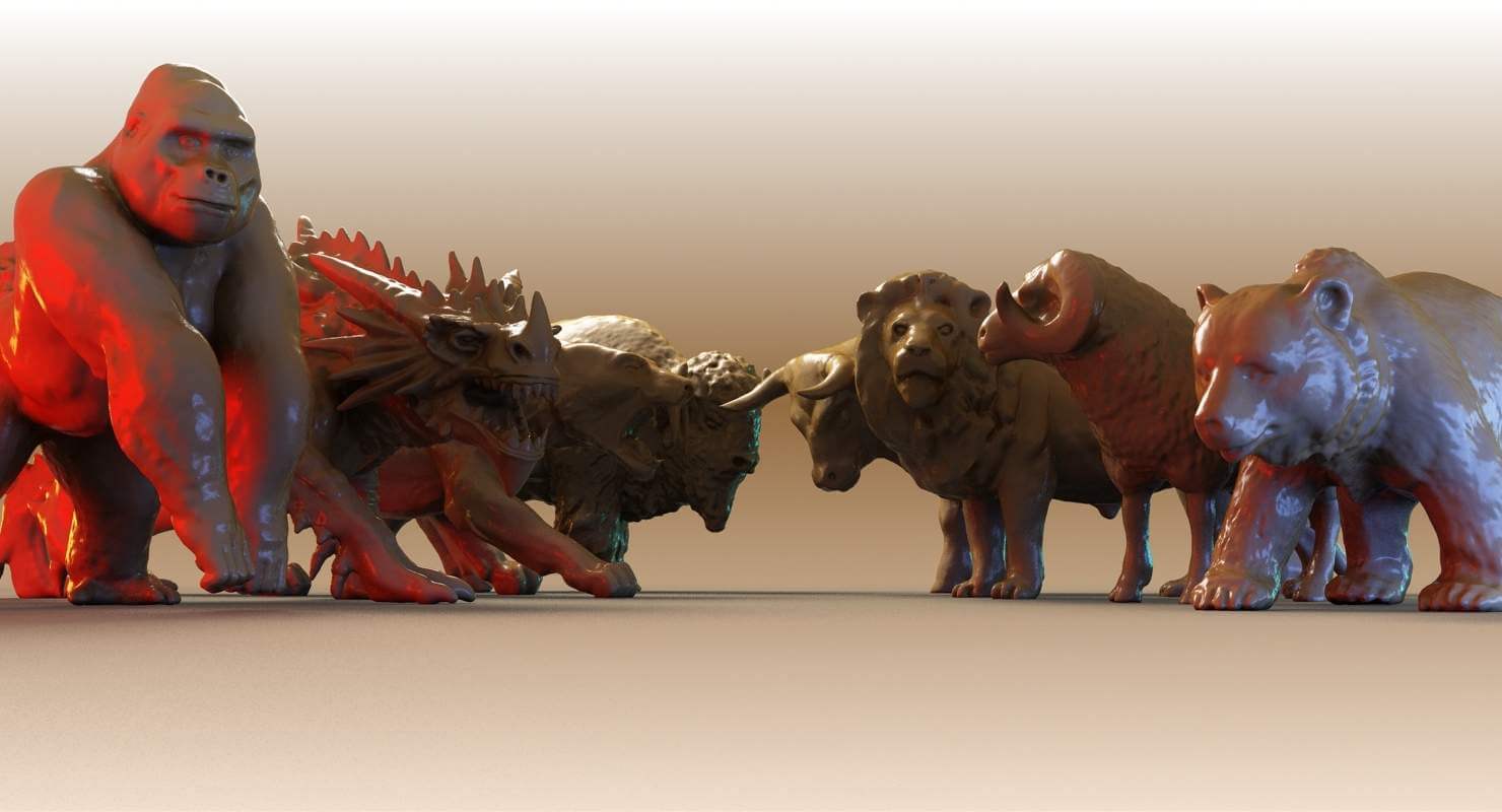 Beast Collection - 3D Model by Giimann