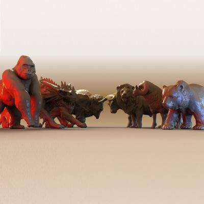 Beast Collection - 3D Model by Giimann