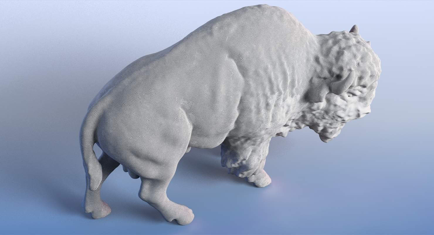 Bison - 3D Model by Giimann