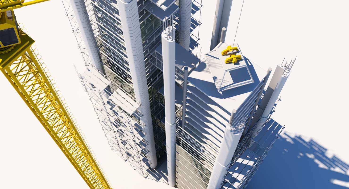 Building Construction - 3D Model by Giimann