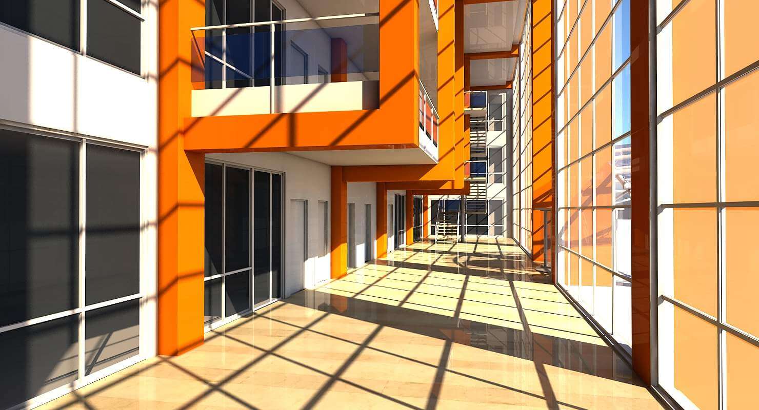 Building Interior - 3D Model by Giimann