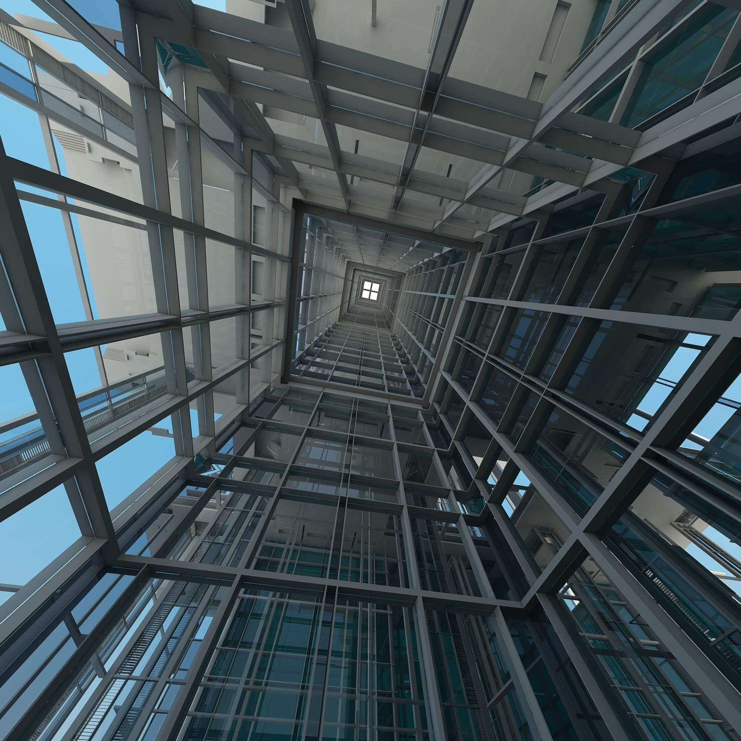 Building Structure 8 - 3D Model by Giimann