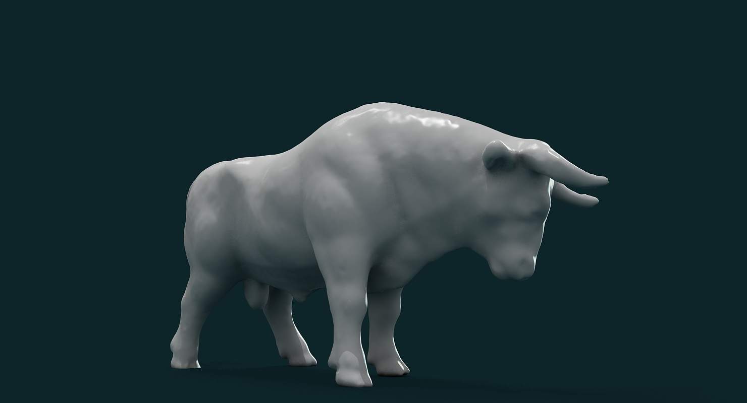 Bull - 3D Model by Giimann