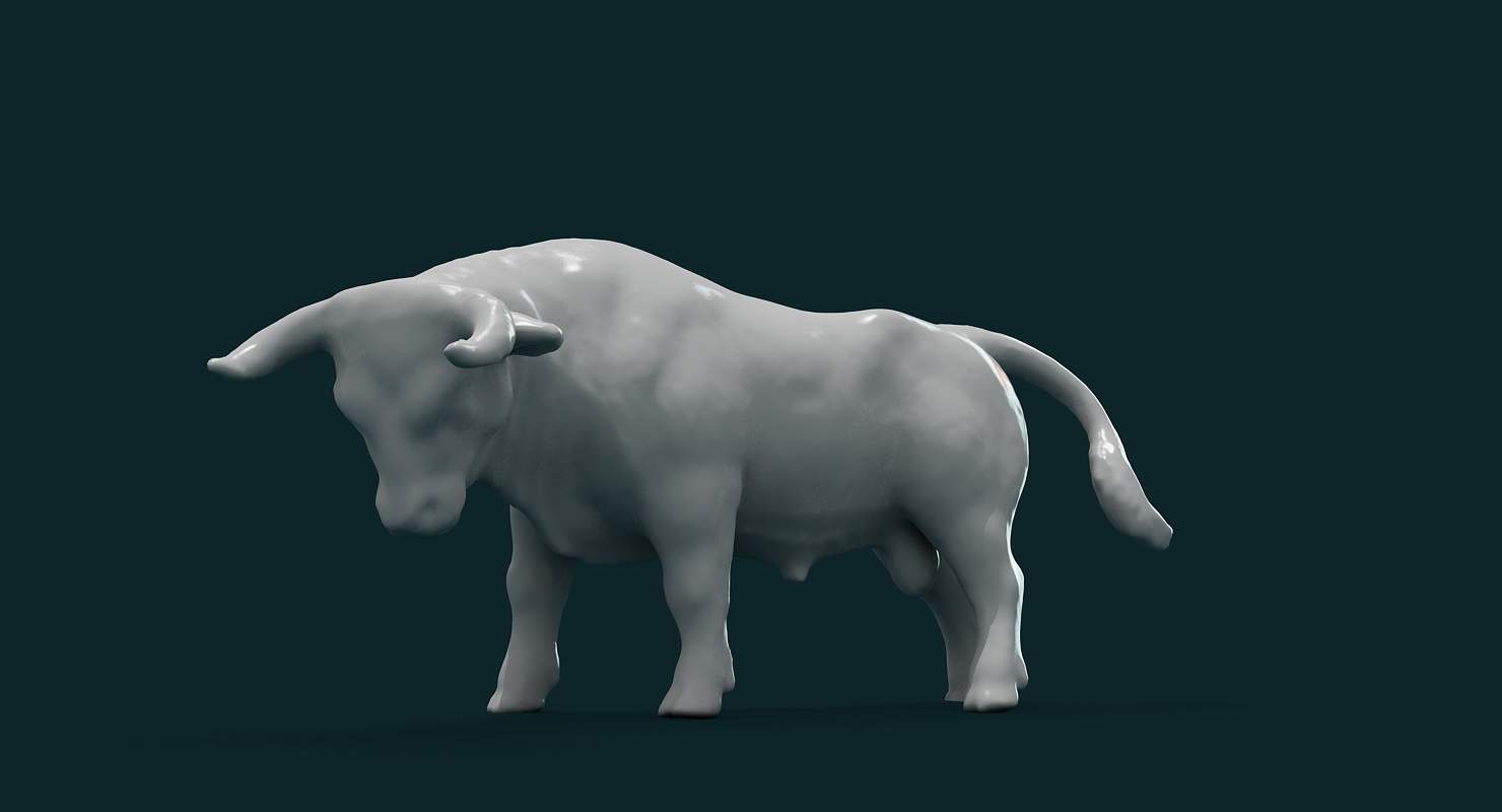 Bull - 3D Model by Giimann