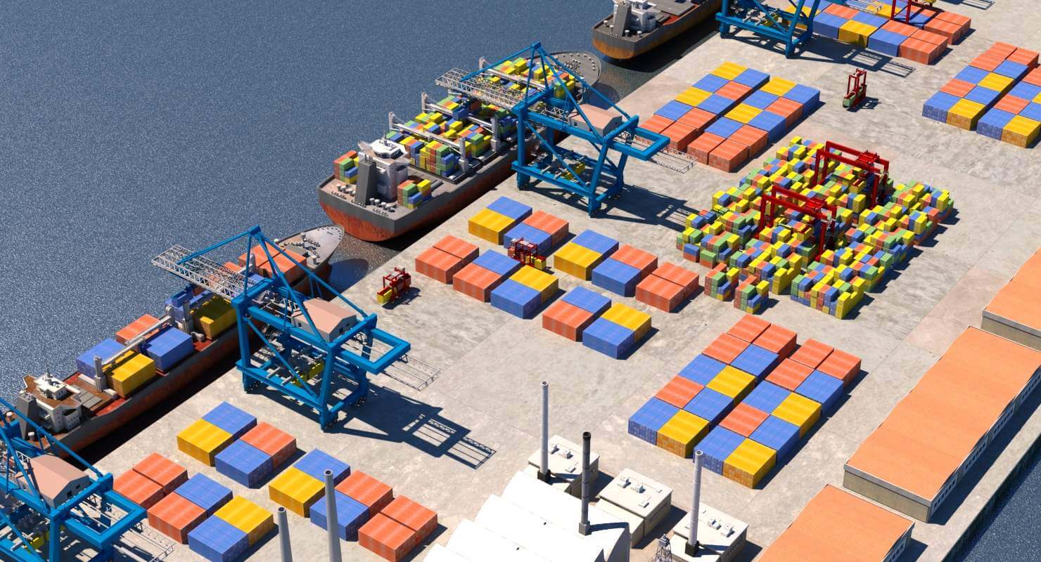 Cargo Dockyard - 3D Model by Giimann