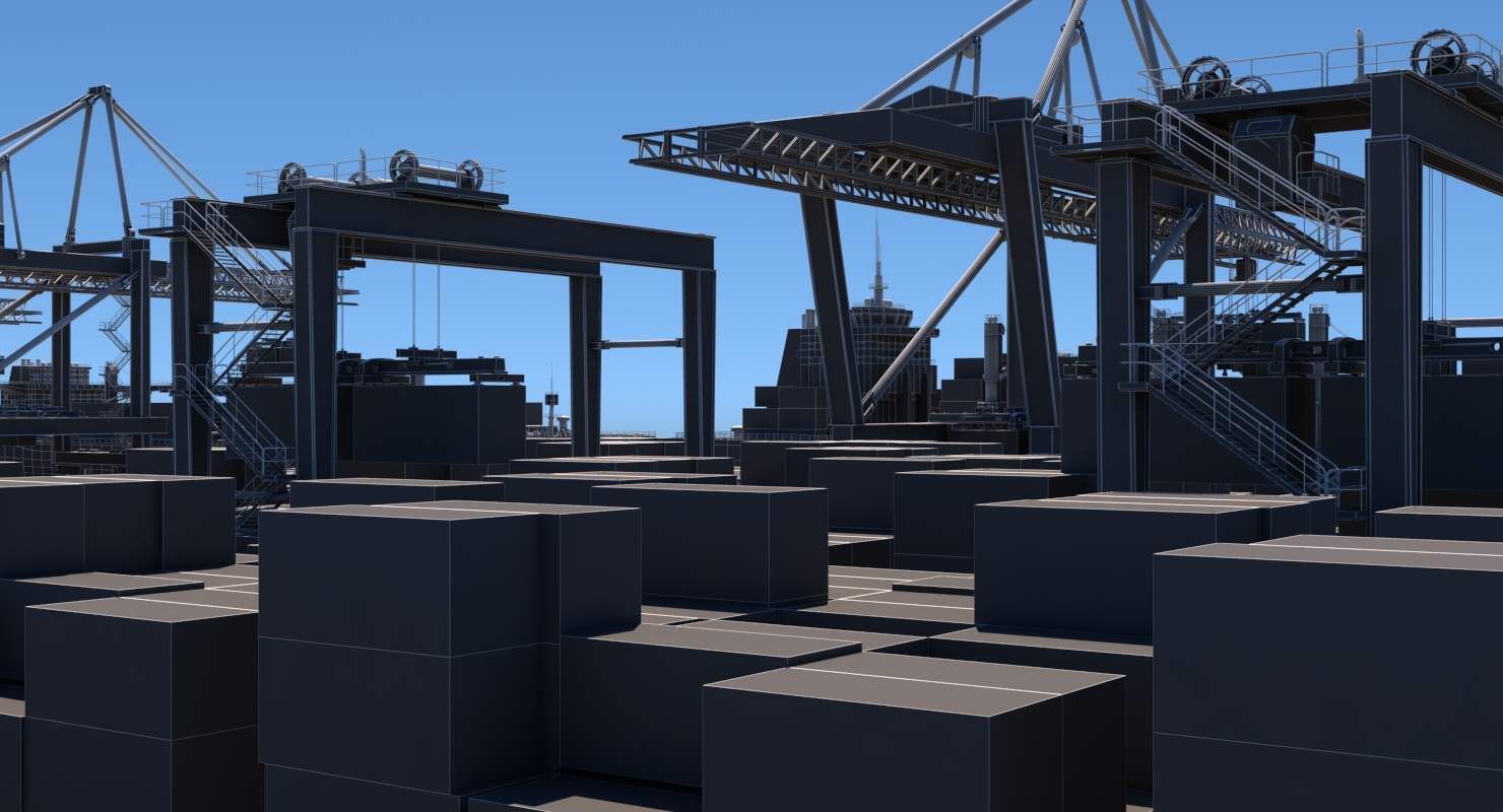 Cargo Dockyard - 3D Model by Giimann