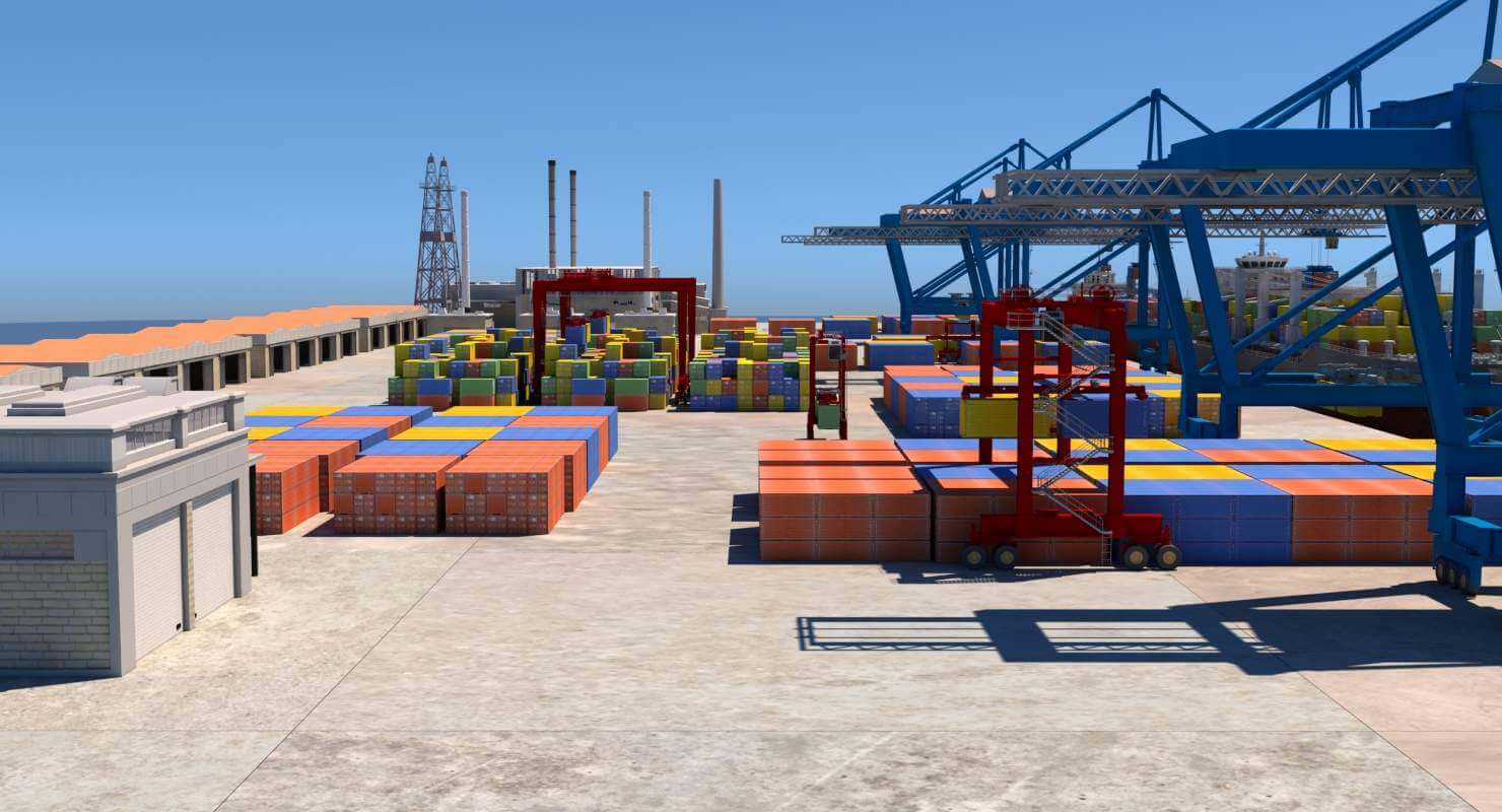 Cargo Dockyard - 3D Model by Giimann