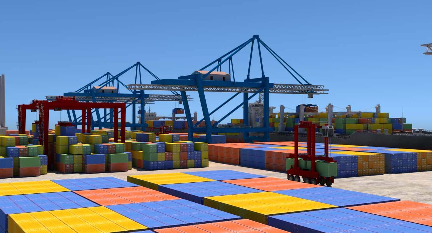 Cargo Dockyard - 3D Model by Giimann