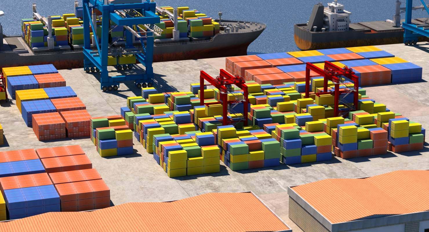Cargo Dockyard - 3D Model by Giimann