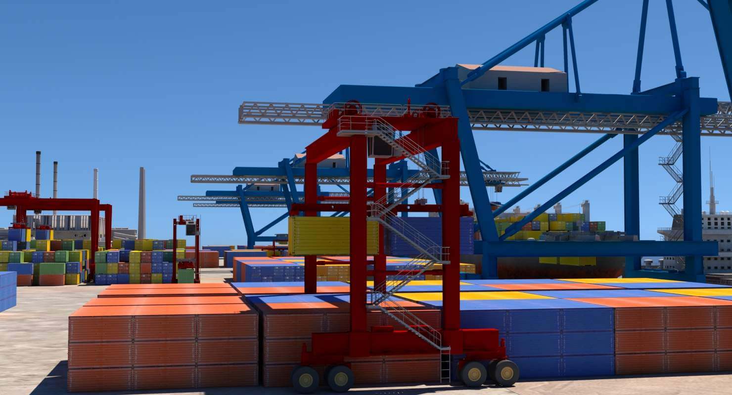 Cargo Dockyard - 3D Model by Giimann