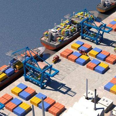 Cargo Dockyard - 3D Model by Giimann