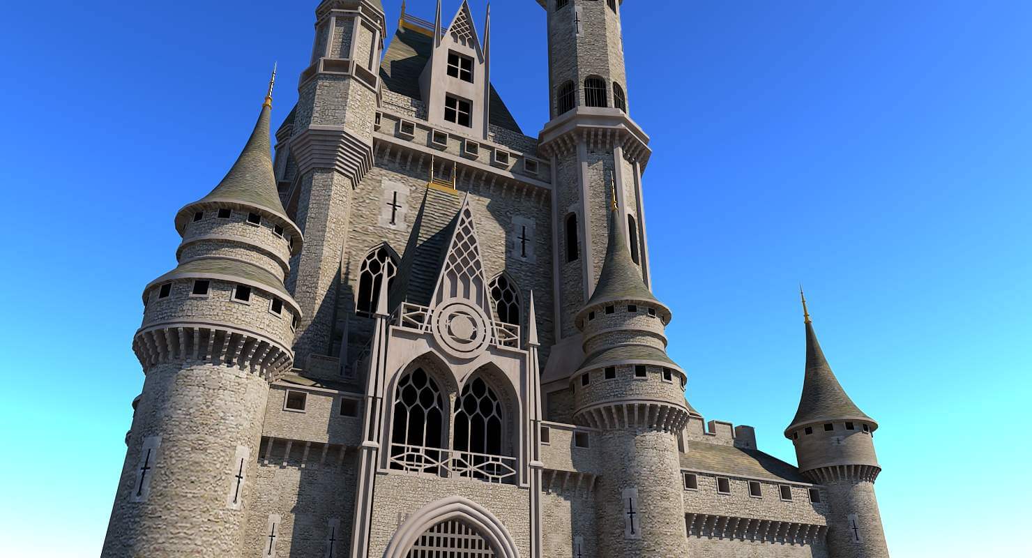 Castle - 3D Model by Giimann