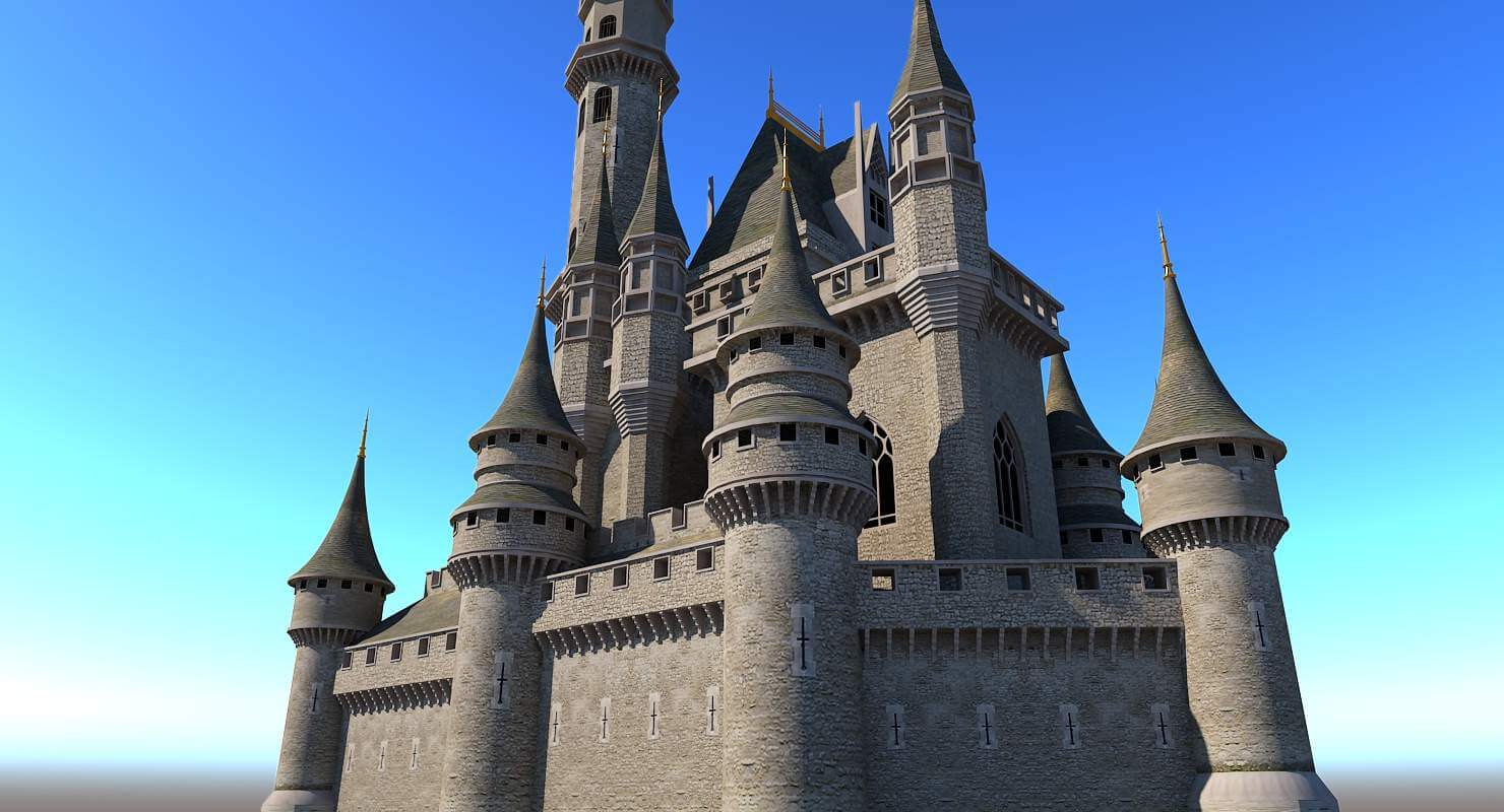 Castle - 3D Model by Giimann