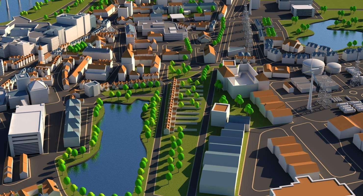 City Map - 3D Model by Giimann