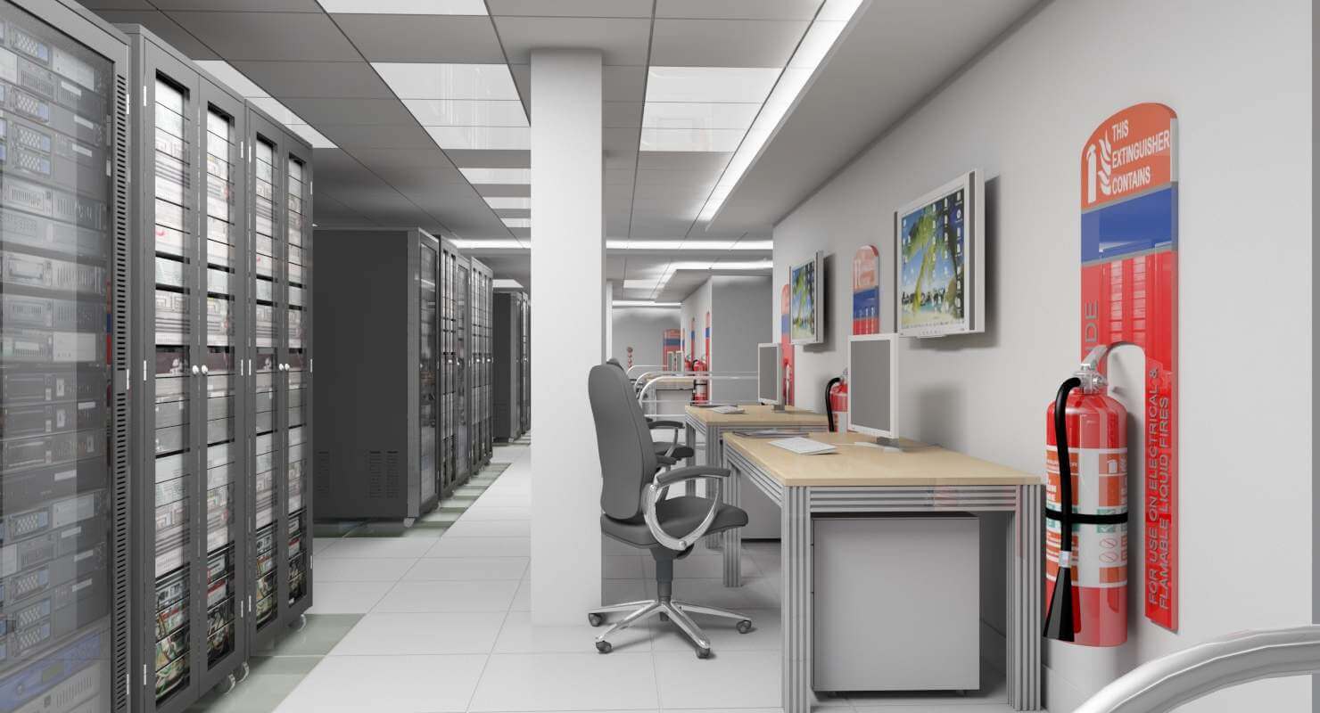 Communications Room - 3D Model by Giimann