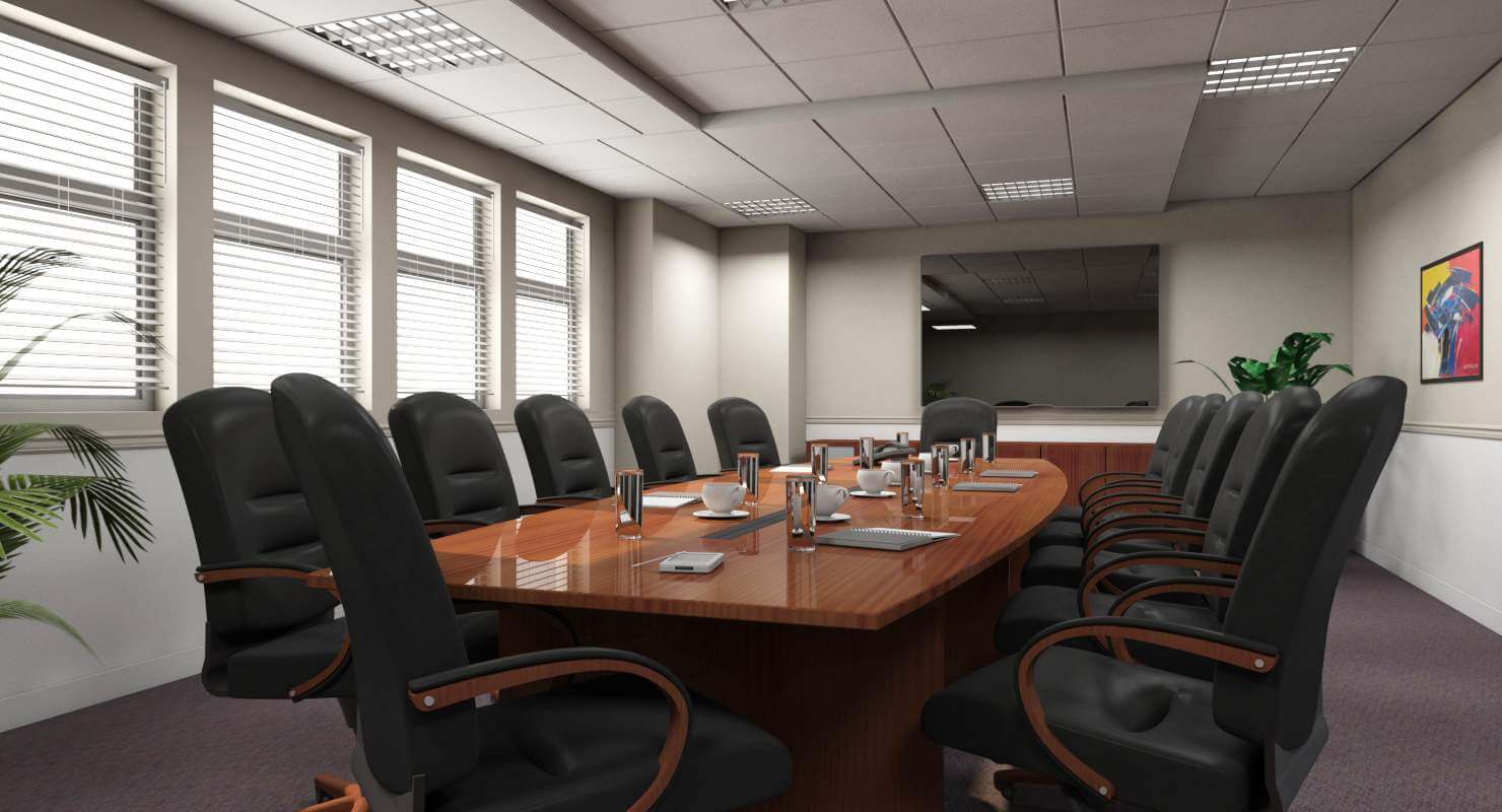 Conference Room - 3D Model by Giimann