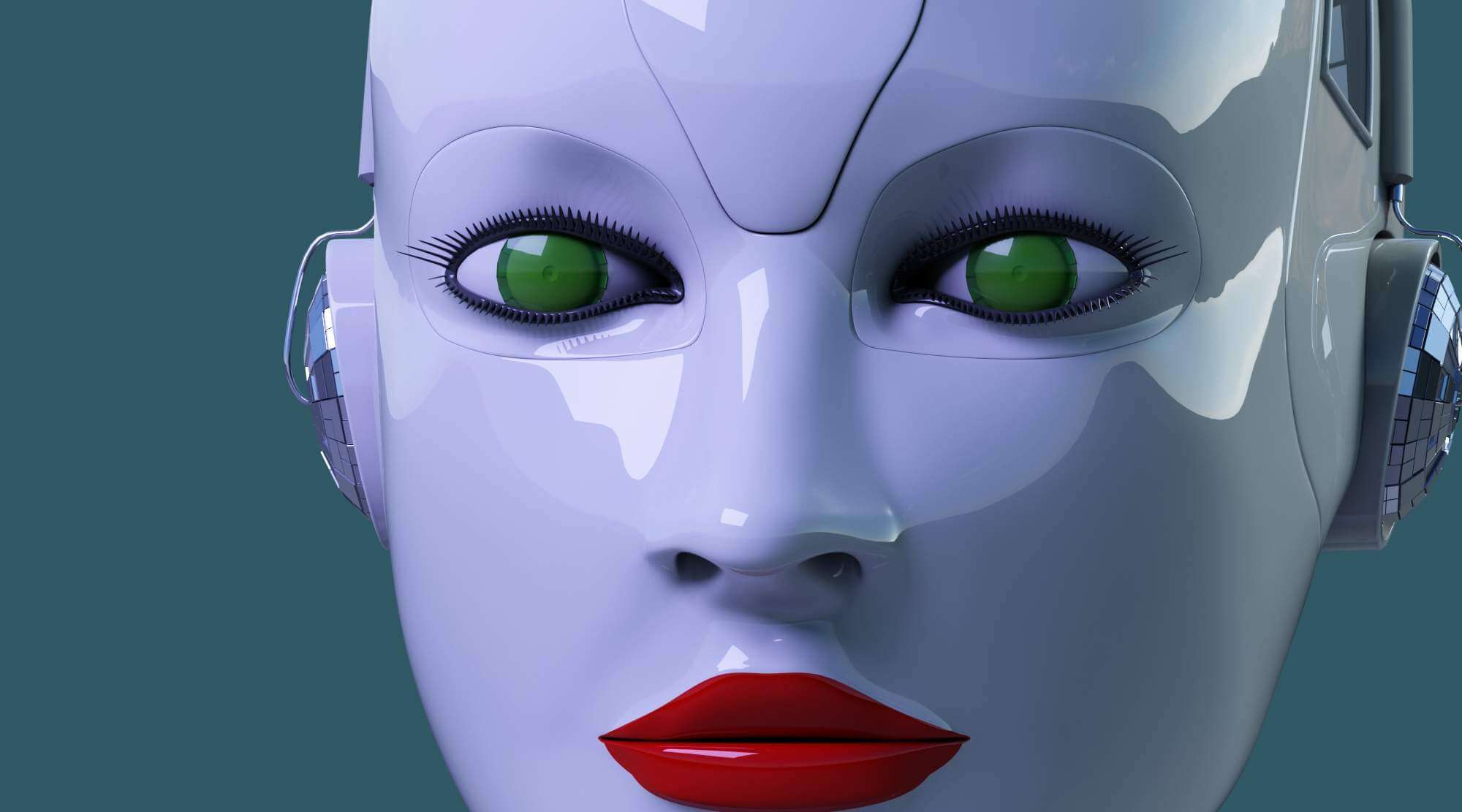 Cyborg Head - 3D Model by Giimann