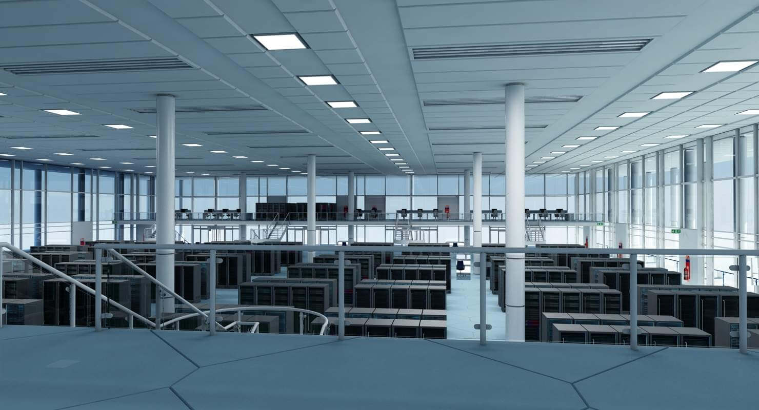 Data Centre - 3D Model by Giimann