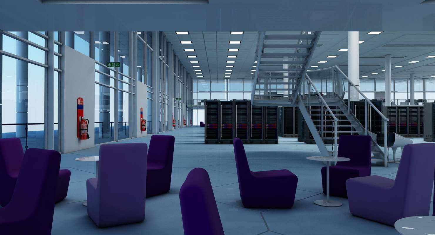 Data Centre - 3D Model by Giimann