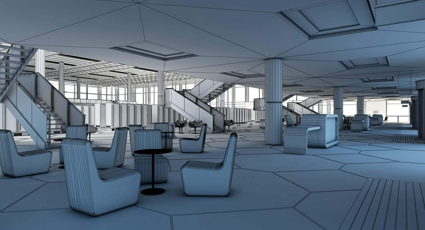 Data Centre - 3D Model by Giimann