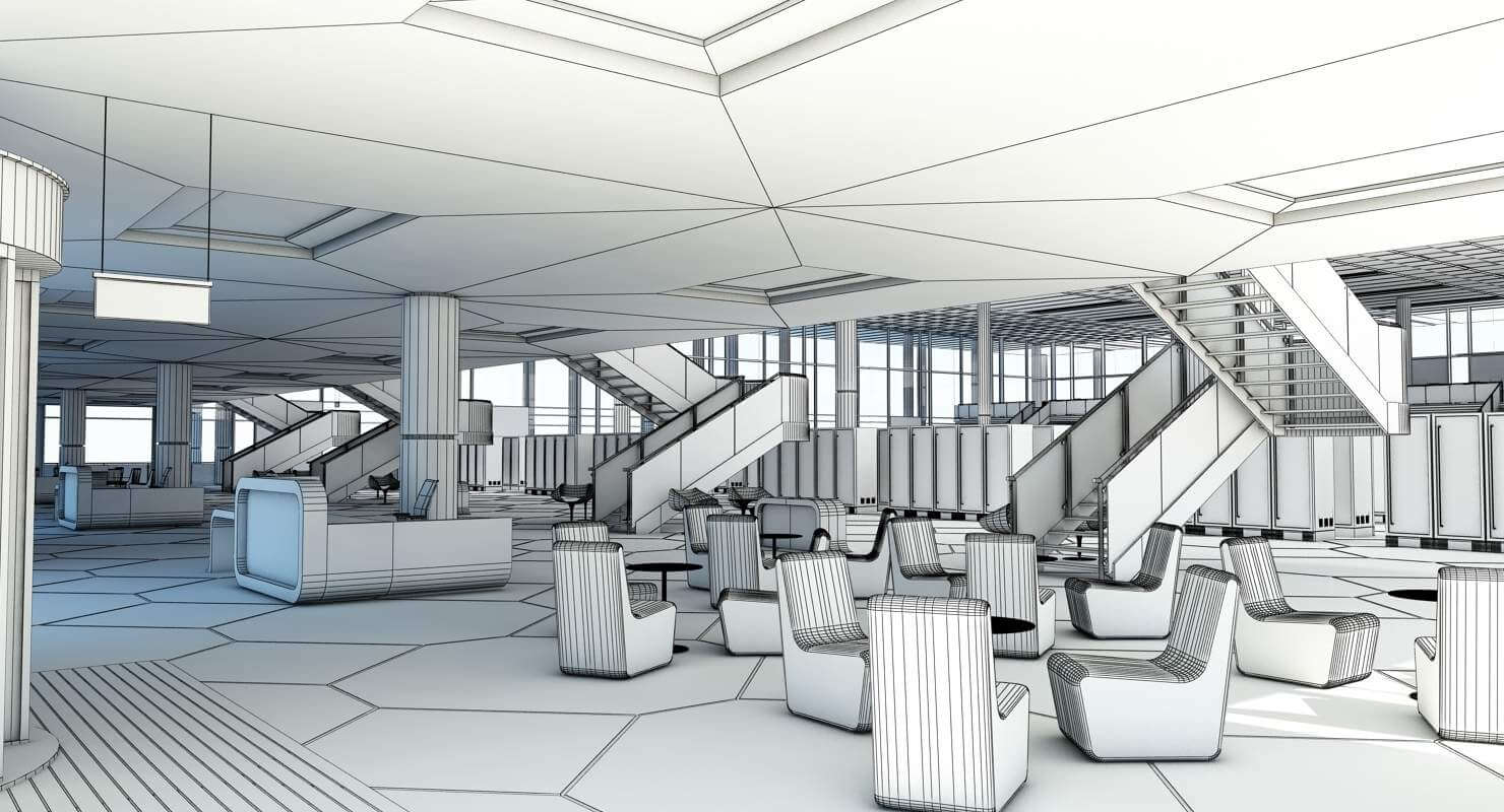 Data Centre - 3D Model by Giimann