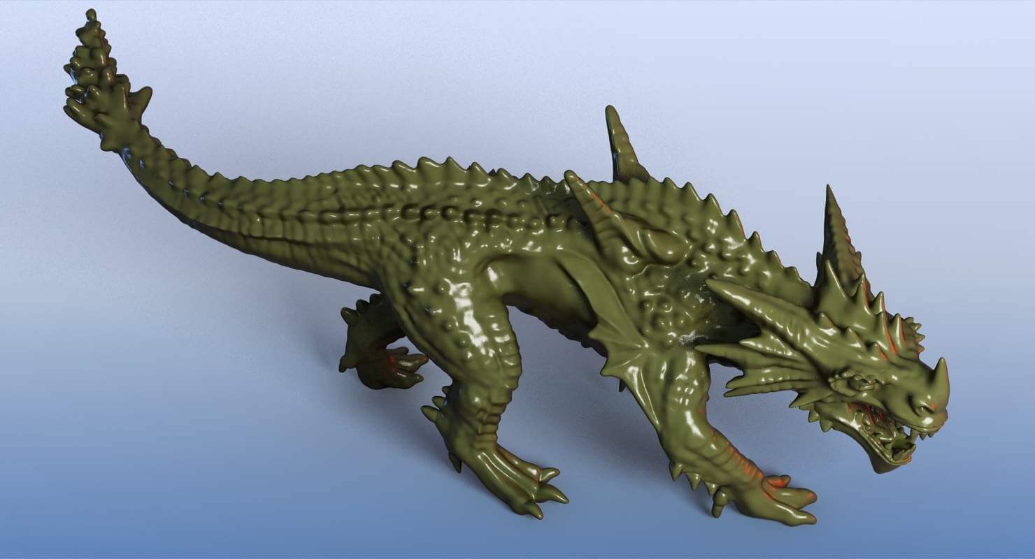 Dragon - 3D Model by Giimann