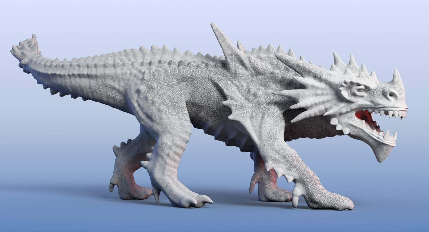 Dragon - 3D Model by Giimann
