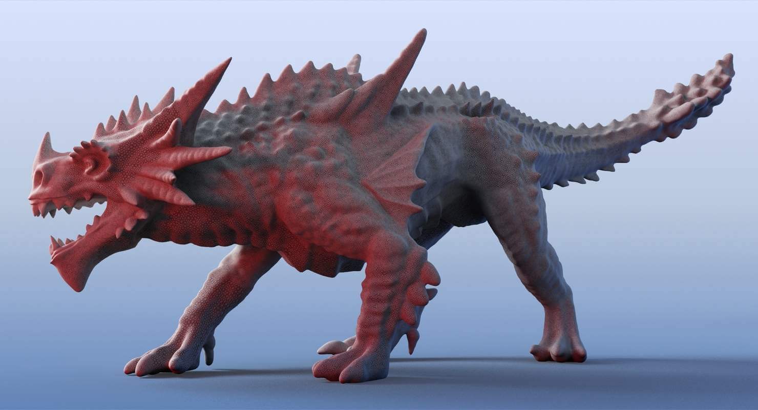 Dragon - 3D Model by Giimann