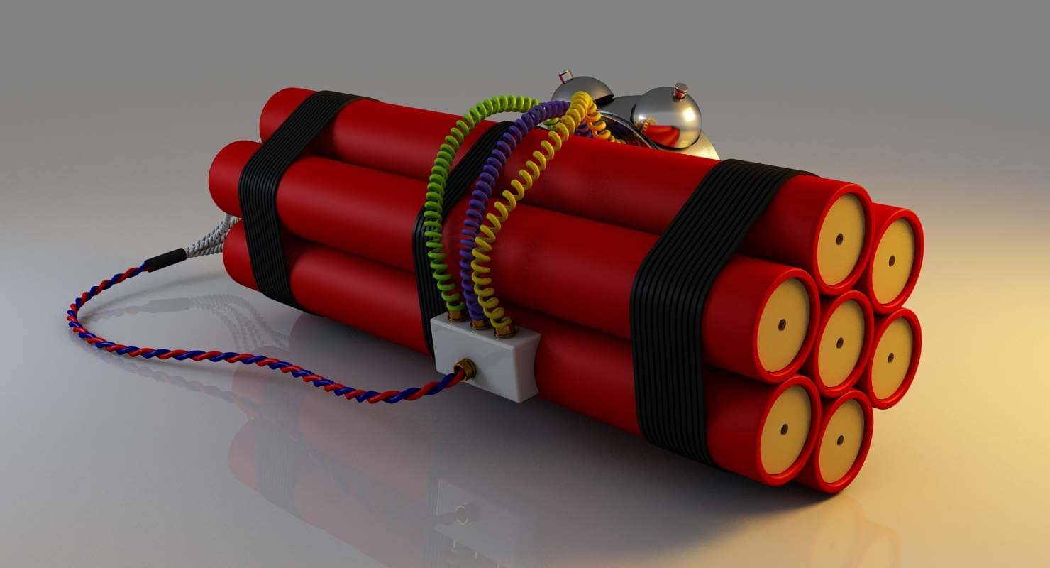 Dynamite Symbol - 3D Model by Giimann