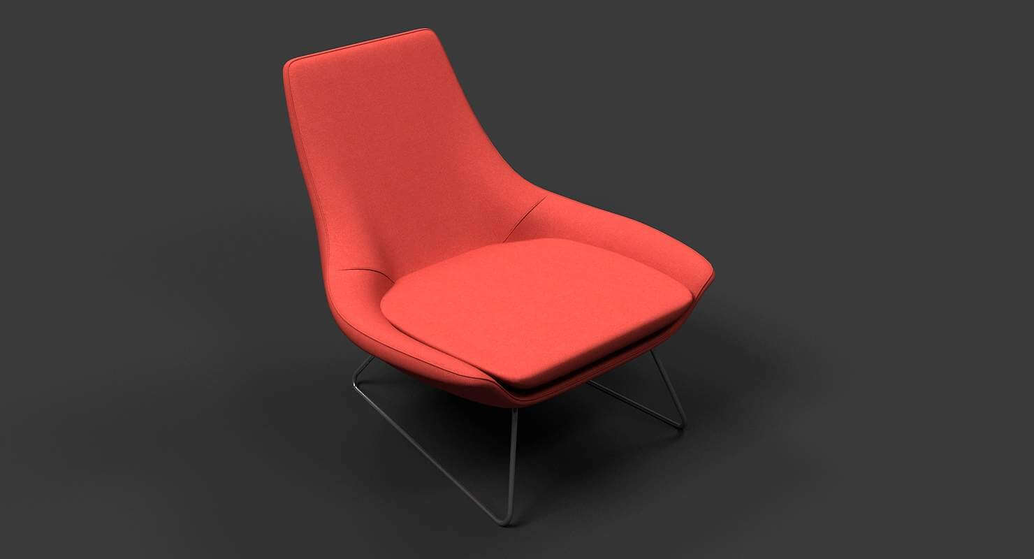 Flow Chair - 3D Model by Giimann
