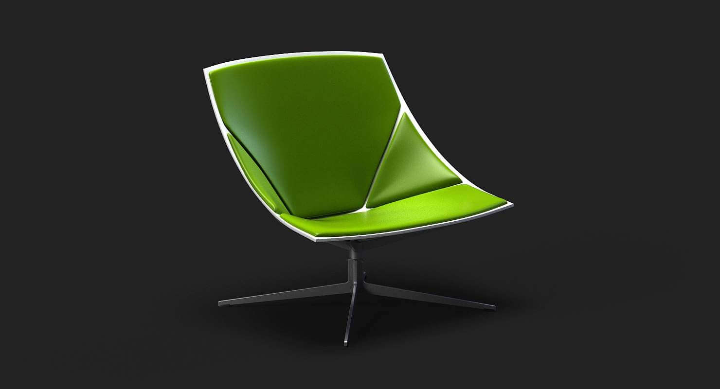 Fritz Hansen Space Chair - 3D Model by Giimann