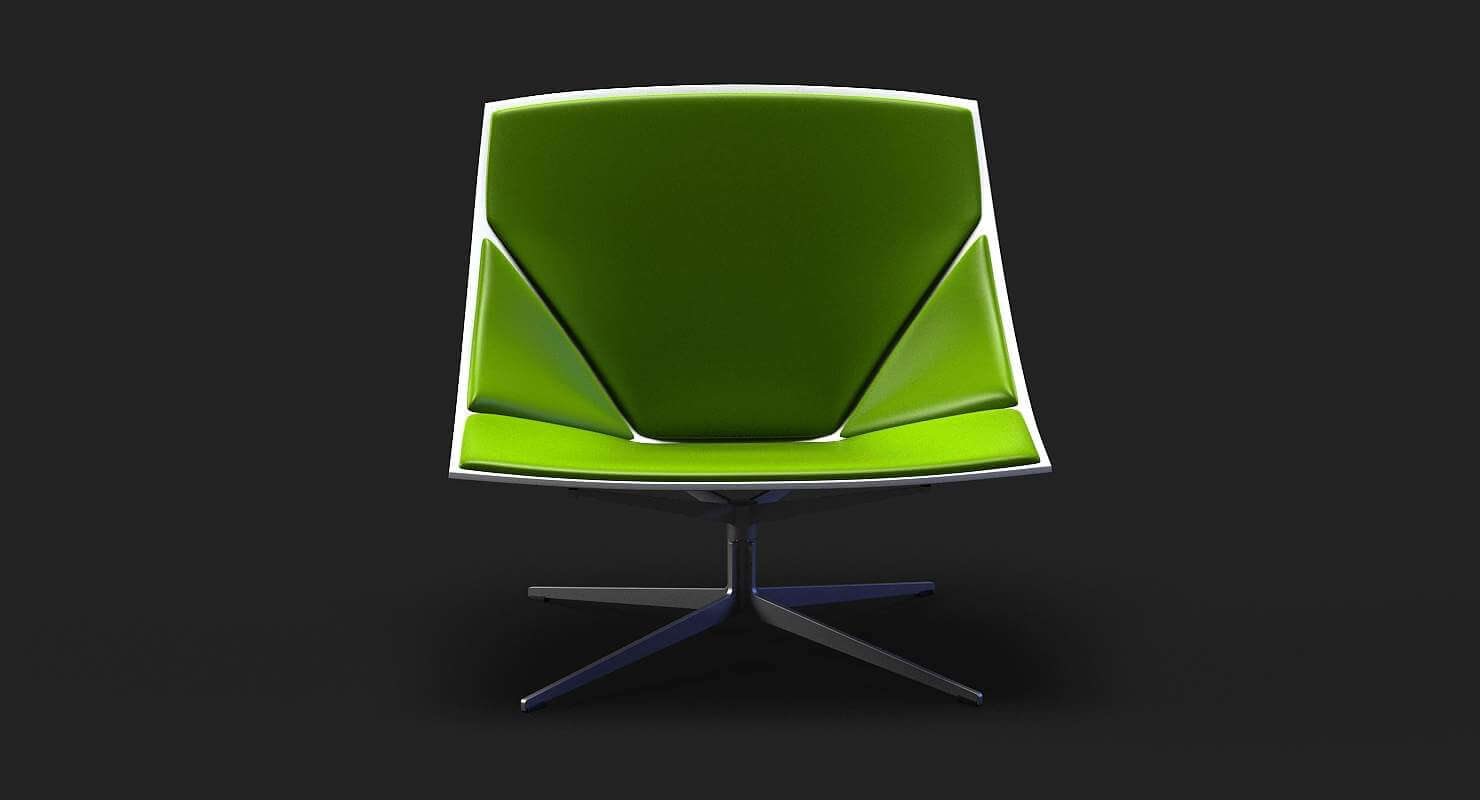 Fritz Hansen Space Chair - 3D Model by Giimann