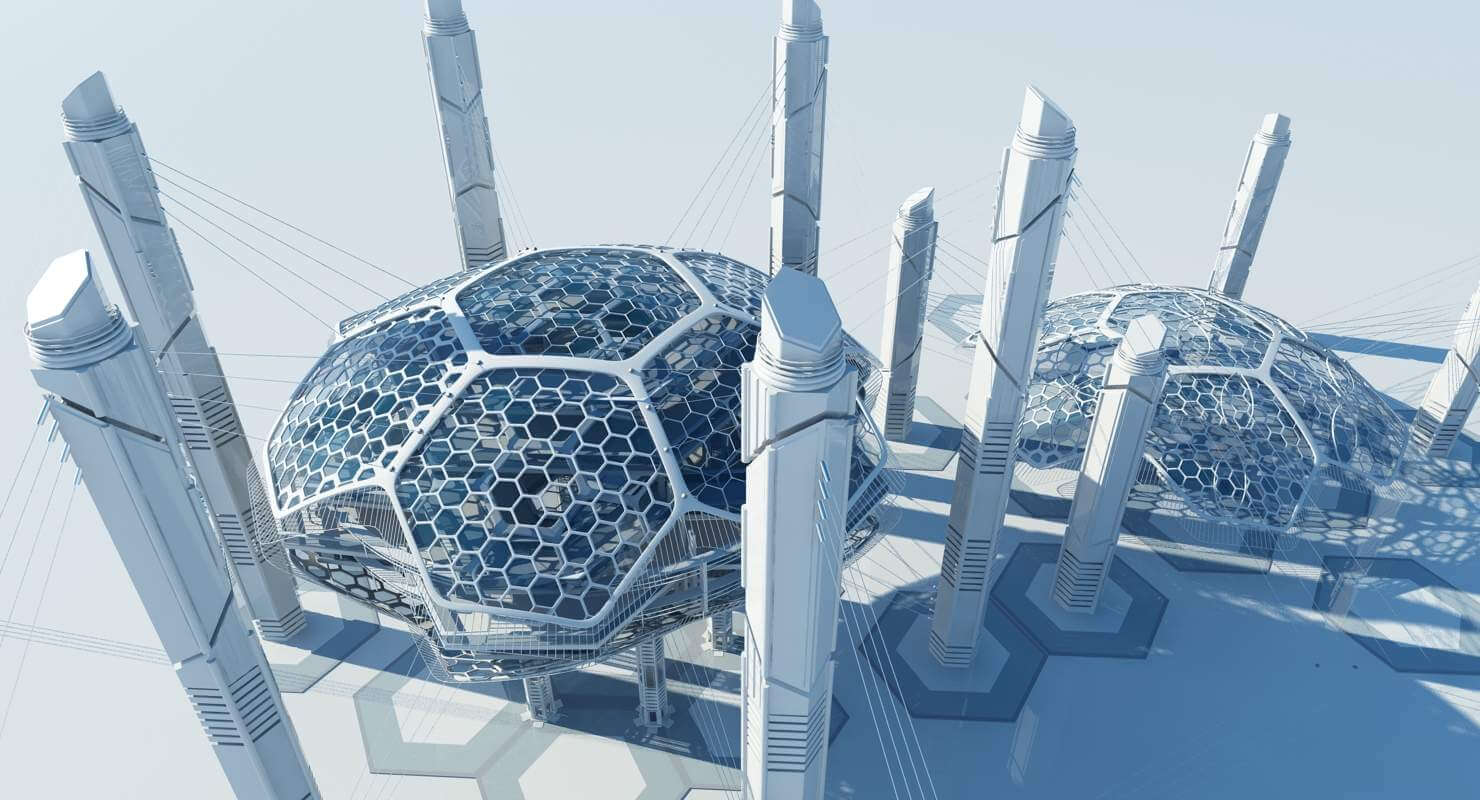 HD Futuristic Skyscraper - 3D Model by Giimann