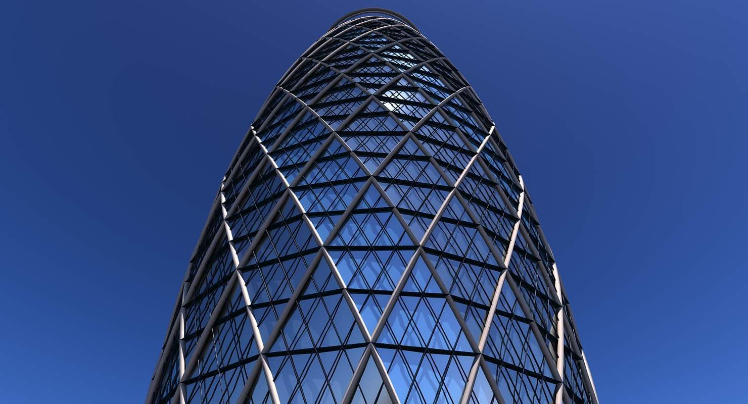 Gherkin Building - 3D Model by Giimann